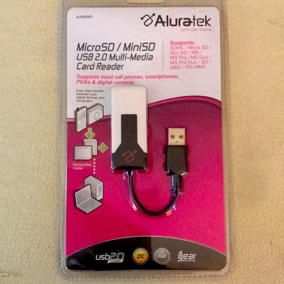 Other | Aluratek Multimedia Card Reader | Poshmark
